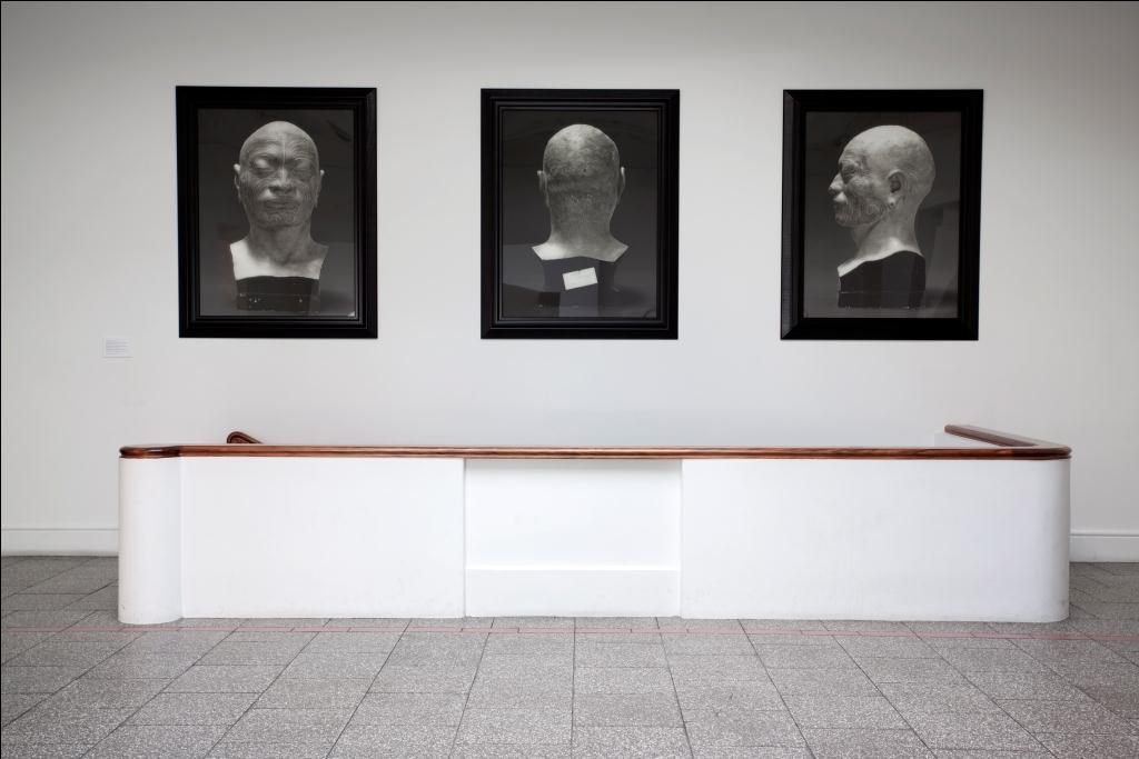 Art Collection > "Portrait of a life-cast of Matua Tawai, Aotearoa/New ...